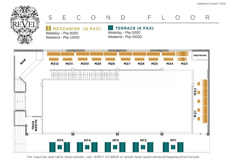 revel at the palace | Manila Clubbing